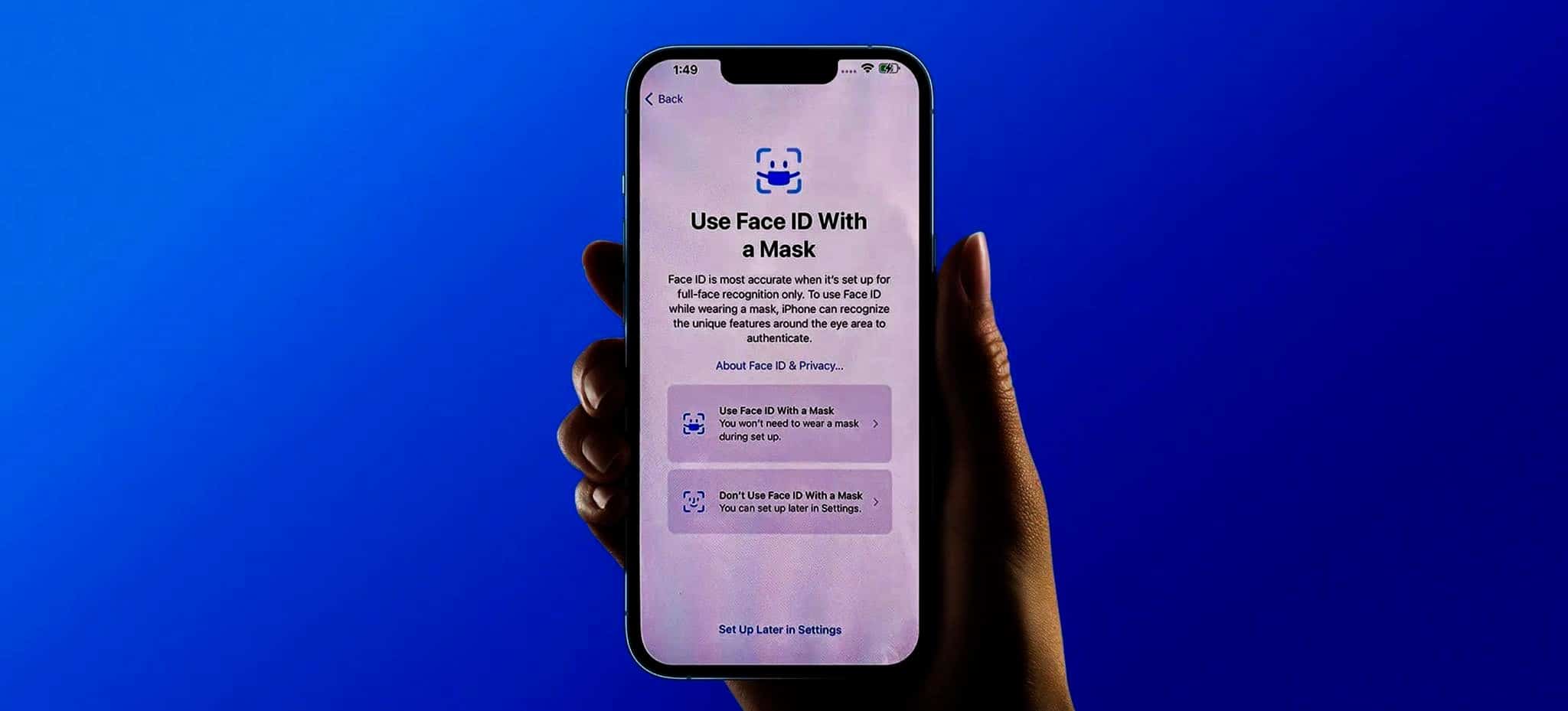 Here is how to use FaceID with a mask with iOS 15.4 beta for Developers ...